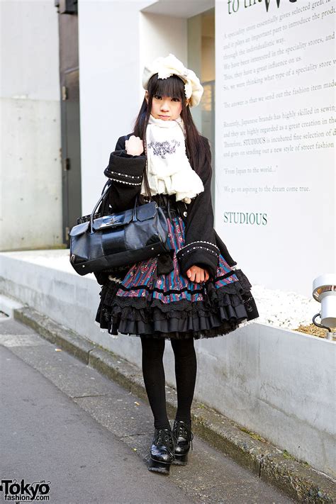 Harajuku Gothic Lolita W Frill Fashion Artherapie Bag And Yosuke Heels
