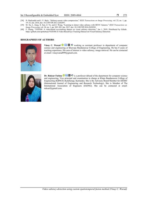 Video Saliency Detection Using Custom Spatiotemporal Fusion Method Pdf