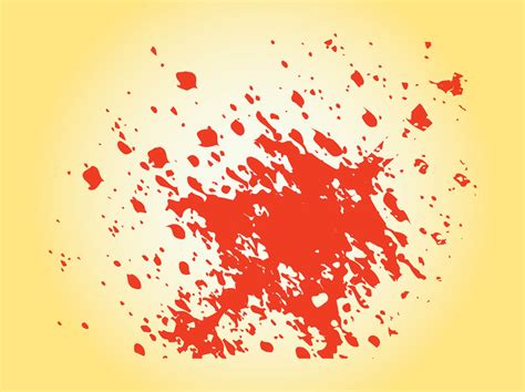 Paint Splatter Vector Vector Art Graphics Freevector Com