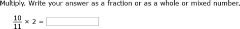 IXL Multiply Fractions And Whole Numbers Year Maths Practice