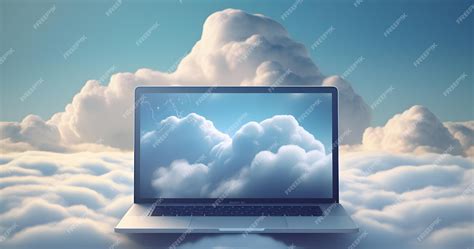 Premium Photo Cloud Storage Computer Cloud Storage Linking Computer