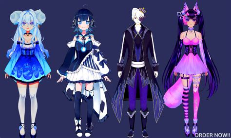 Design An Outfit Or Costume For Your Character Oc Vtuber