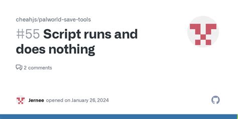 Script Runs And Does Nothing Issue 55 Cheahjs Palworld Save Tools