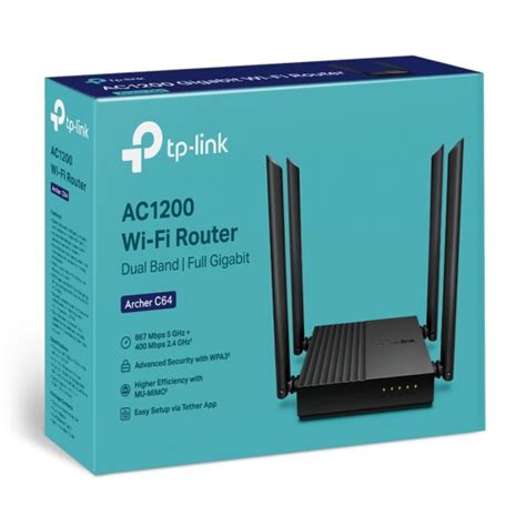 Buy Tp Link Archer C Ac Mbps Dual Band Wireless Mu Mimo Gigabit Wifi Router Archer