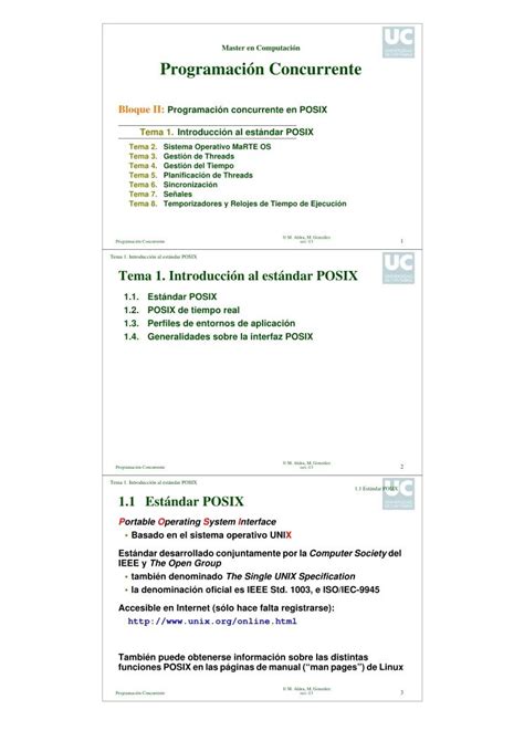 Pdf De Programación Programación Concurrente Bloque Ii