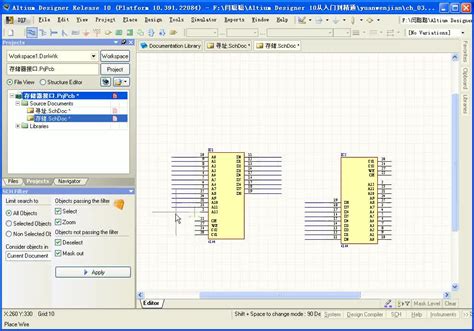 Ad10入门到精通 04 存储器接口电路层次原理图设计 2 电子发烧友网 Ad10入门到精通 04 存储器接口电路层次原理图设计 2 电子发烧友网