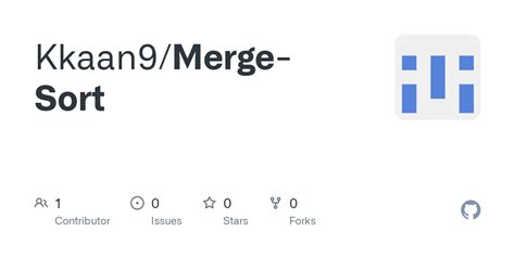 Github Kkaan9merge Sort