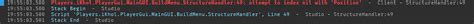 Strange Output From Placement Script Scripting Support Developer