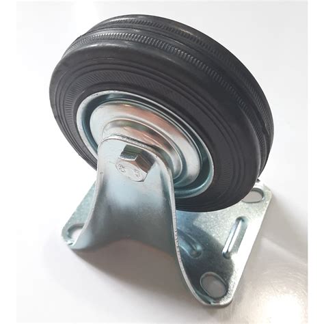 Jual Roda Trolley Karet 3 Mati Roda Karet Trolley Etalase Gerobak