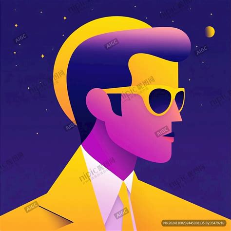 Ai创作图渐变风格插画 偏平化人物插画 夸张插画扁平ui人物 渐变风插画 渐变插画风 扁平渐变插画插图 人物扁平插画 渐变潮流扁平化 蒸汽波海报 扁平头像插画 扁平化风格插画设计 蒸汽波风格