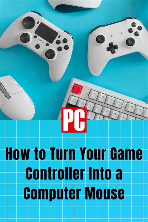 Turn Your Game Controller Into A Computer Mouse