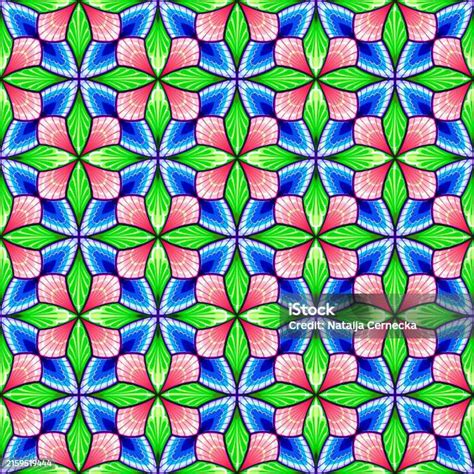 완벽 한 패턴 장식 기하학적 배경입니다 착시 현상이 있는 판타지 추상 드로잉 직물 자수 포장 카펫 벽지 인쇄 벡터 일러스트 레이