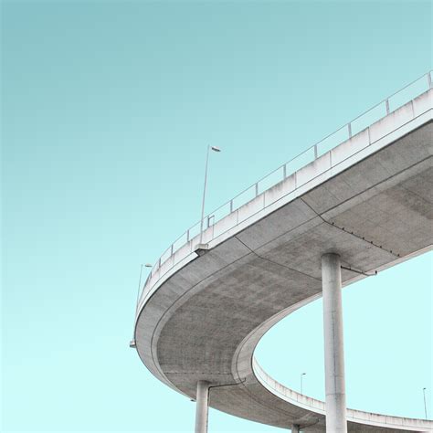무료 이미지 콘크리트 다리 고가 도로 고정 링크 빔 브리지 대들보 다리 Segmental Bridge 하늘 도로