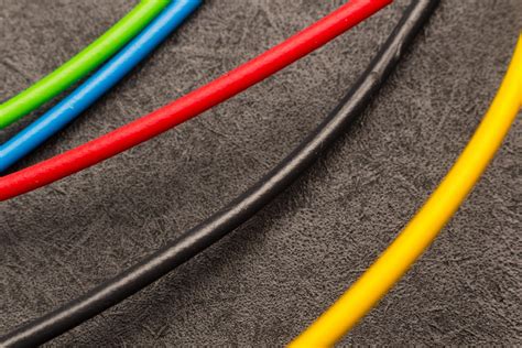 Pieces Of Colored Electrical Wires Stock Photo At Vecteezy