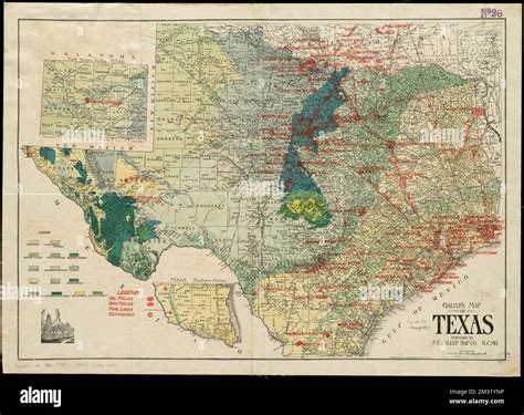 Mappa Di Gallup Del Texas Gasdotti Texas Mappe Oleodotti Texas
