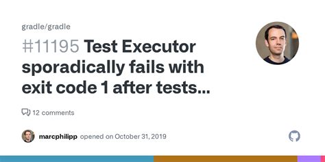 Test Executor Sporadically Fails With Exit Code 1 After Tests Have Been