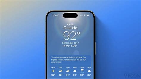 IOS Will Reportedly Introduce Two Improvements To The Built In Weather App Technology News