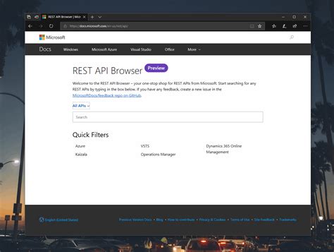 Rest Api 환경에 대한 업데이트 발표 Microsoft Learn