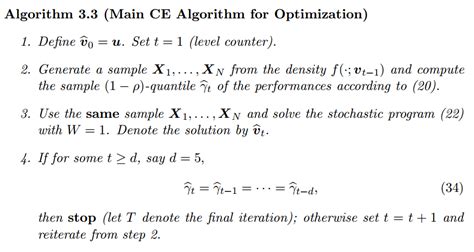 My Understanding In Cross Entropy Method Czxttkl