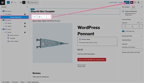 Woo Template Block Breadcrumbs Kadence WP Documentation