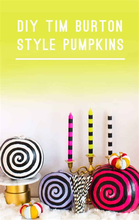 Diy Nightmare Before Christmas Inspired Pumpkins Bespoke Bride
