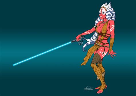 Shaak Ti Final By Ariel025 On Deviantart