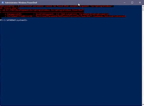 Administrator Windows Powershell