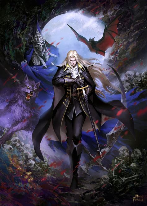 Castlevania Alucard Art