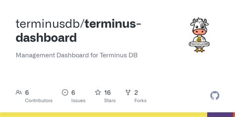 GitHub Terminusdb Terminus Dashboard Management Dashboard For