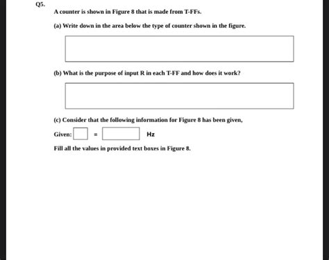 Solved Q A Counter Is Shown In Figure That Is Made From Chegg Com