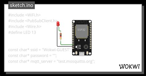 Simulate Led Wokwi Esp32 Stm32 Arduino Simulator