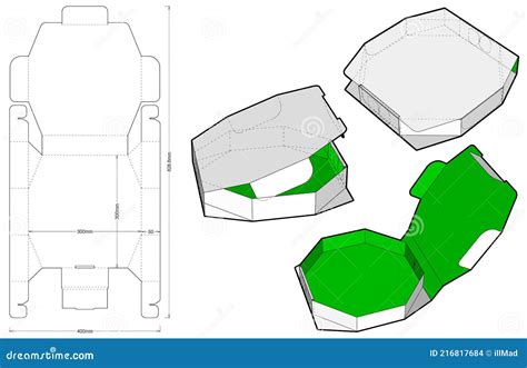 Self Assembling Folding Box Ease Of Assembly No Need For Glue Internal Measurement 15x10x3cm