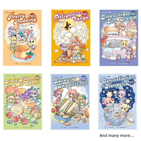 Candy Cuties Series Comics Volume By Candy Factory Paperback Fully Coloured Comics
