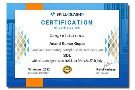 Anand Kumar Gupta On Linkedin Sql Workshop