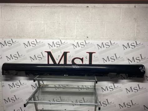 Mercedes Benz W213 E Class Amg Side Skirt Sill Cover Left A2136900102 Black £13500 Picclick Uk