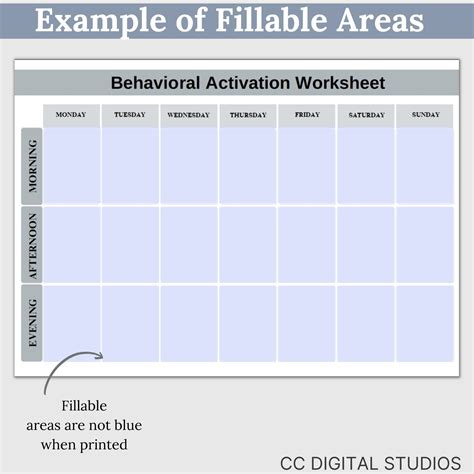 Cbt Worksheets For Depression