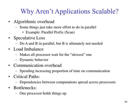 Ppt Scalable Performance Optimizations For Dynamic Applications
