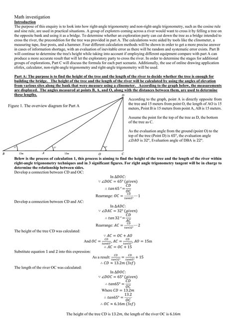 Math C A Investigation Mathematical Methods Year 11 Sace Thinkswap