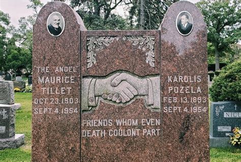 This Is The Tombstone Of Russian Wrestler Maurice The French Angel