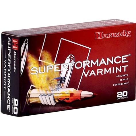 Hornady Superformance Varmint V Max Rifle Ammunition 223 Wssm 55gr Pt