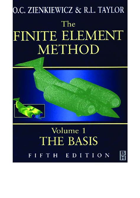 Pdf Finite Element Method The Basis Zienkiewicz And Taylor