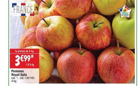 Promo Pommes Royal Gala Chez Cora Icataloguefr