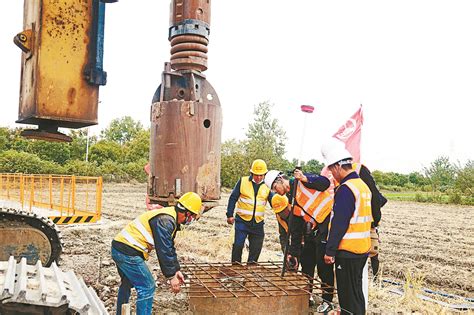 首桩开钻！巢马城际铁路项目5标段正式开工中安在线马鞍山频道马鞍山新闻要闻
