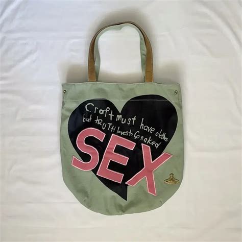 비비안 웨스트우드 Sex 쇼퍼 토트백 Vivienne Westwood 비비안웨스트우드찰스제프리펑크룩 On Bunjang Global Site