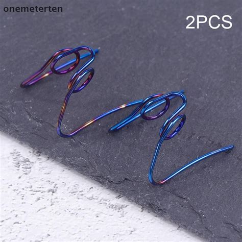 Rten 2 Pcs Single Hole Universal ฤดูใบไม้ผลิรถจักรยานยนต์สกู๊ตเตอร์ดิสก์เบรก Caliper ฤดูใบไม้ผลิ