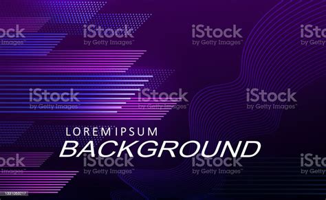 진한 파란색과 보라색 음영의 그라데이션 얇은 수평 선그림 1위에 대한 스톡 벡터 아트 및 기타 이미지 1위 가리기 구도 Istock