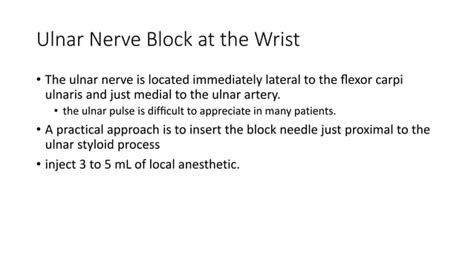 Peripheral Nerve Blocks Of The Armpptx