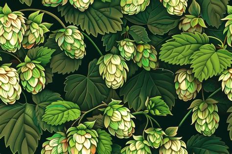 Beer Hops Pattern Images Free Download On Freepik