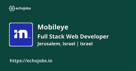 Hiring Full Stack Web Developer Tech Lead Israel Jerusalem Israel