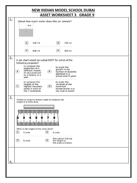 Asset Worksheet 3 Pdf